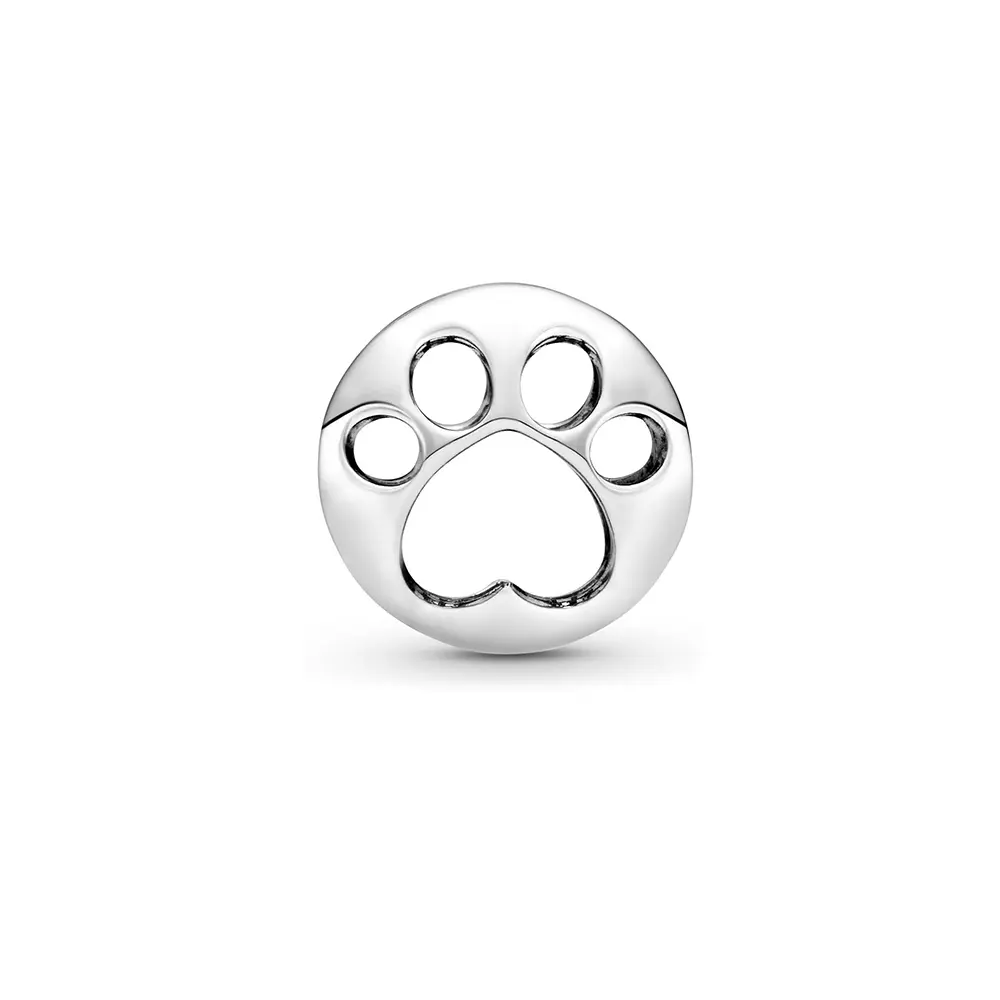 798869C00 PANDORA Openwork Paw Print privezak