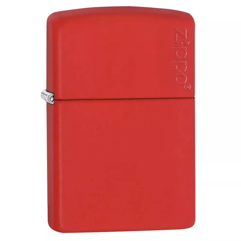 233 ZIPPO Upaljač -Red Matte Logo