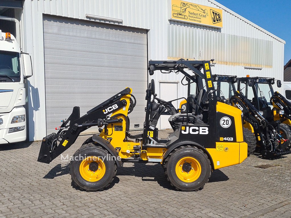 Novi JCB 403 multifunkcionalni utovarivač