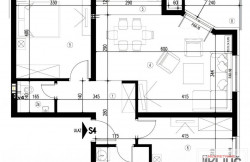 TELEP, 67m2, Trosoban sa pdv