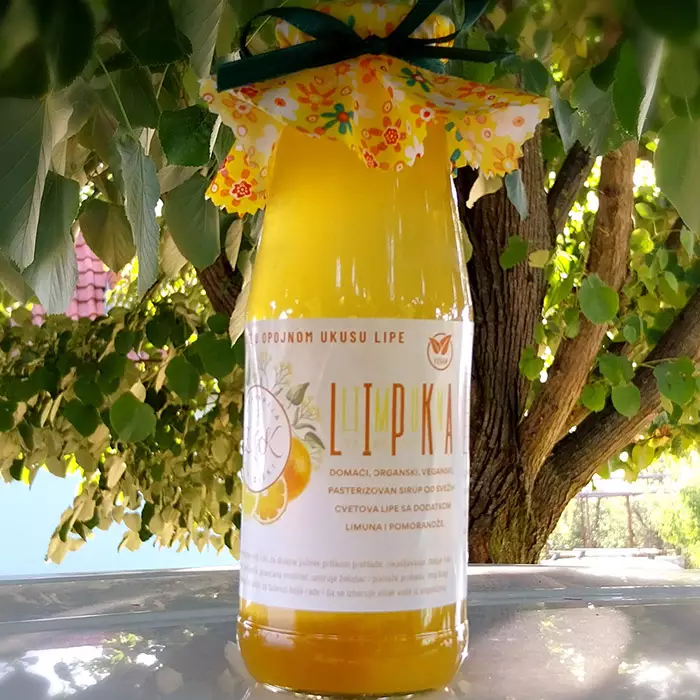 Sirup od svežih cvetova lipe „Lipka“ 0.7l
