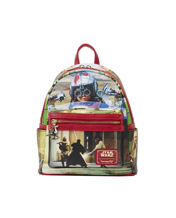 RANAC STAR WARS SCENES SERIES PHANTOM MENACE MINI BACKPACK MC Loungefly