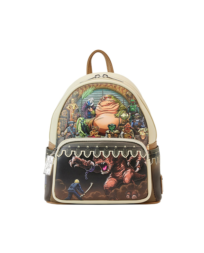 RANAC STAR WARS RETURN OF THE JEDI 40TH ANNI. JABBAS PALACE MINI BACKPACK WHITE Loungefly
