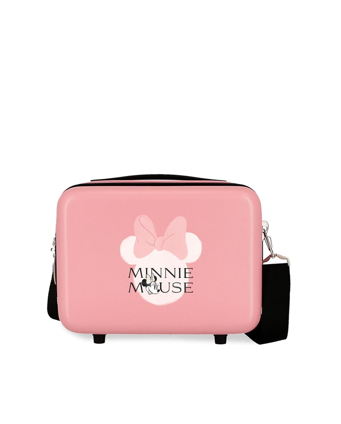 NESESER BEAUTY CASE MINNIE HEADS PINK Disney