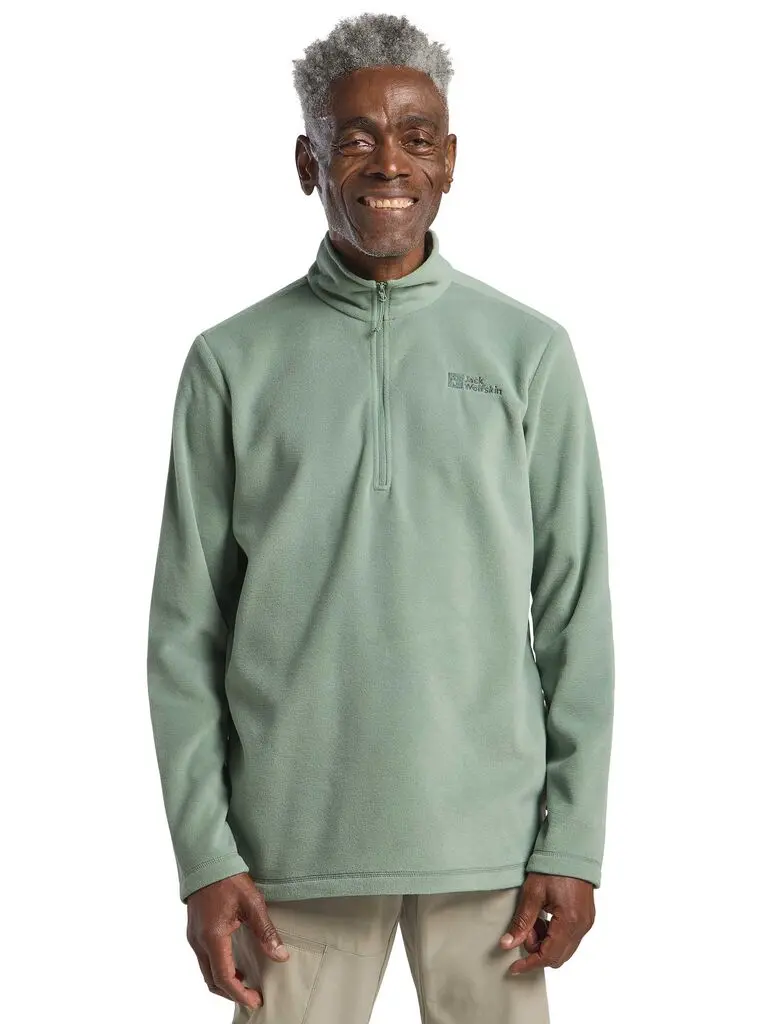 Jack Wolfskin Muška dukserica TAUNUS, Zelena
