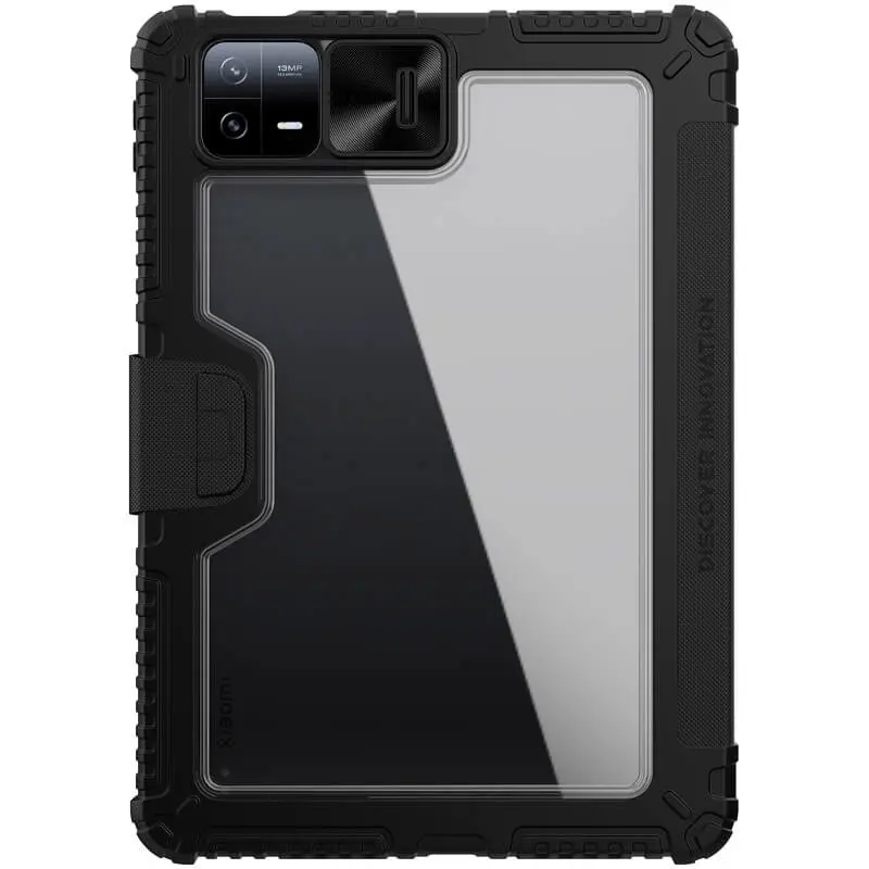 NILLKIN Maska za telefon Bumper Leather Pro za Xiaomi Mi Pad 6, Pad 6 Pro 11" , Crna