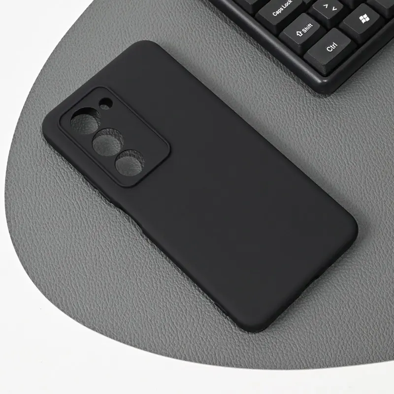 Maska za Xiaomi Redmi 15 4G (171mm) mat Skin Silikon crna