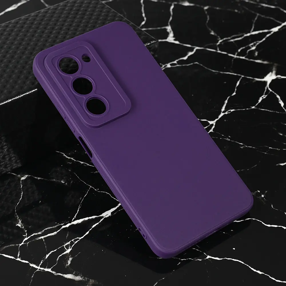 Maska za Xiaomi Redmi 15 4G EU 171mm mat Teracell Giulietta tamno ljubičasta