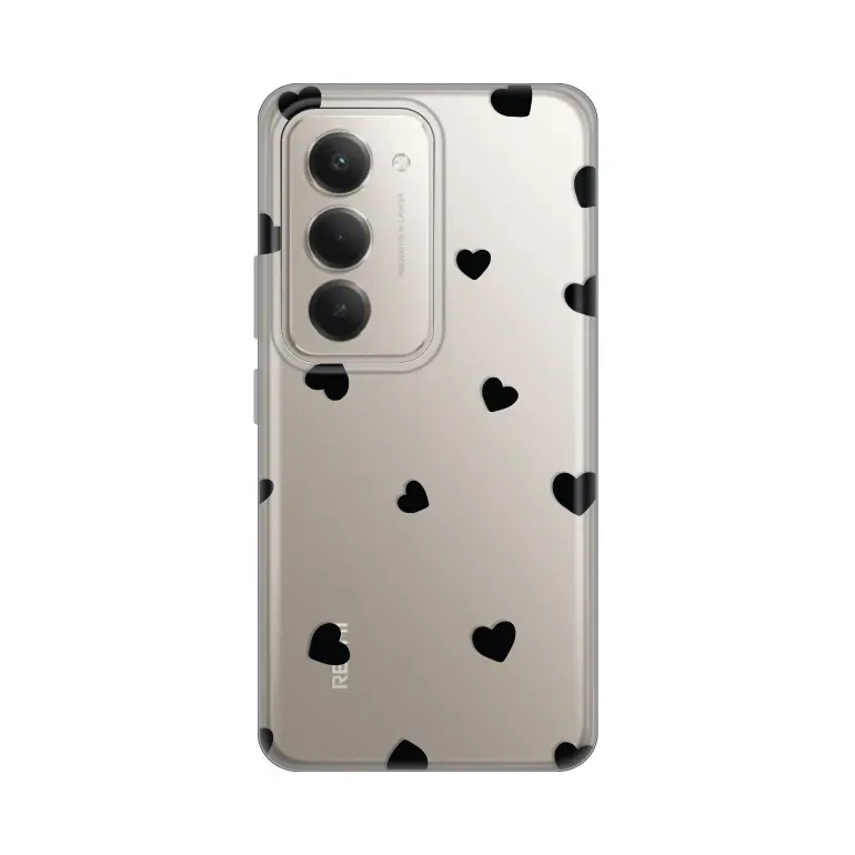 Maska za Xiaomi Redmi 15 4G Hearts Silikonska Print Skin