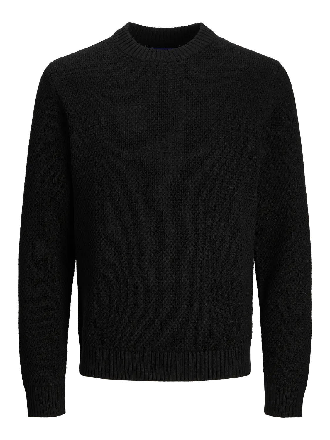 JACK & JONES Muški džemper 12266391, Crni