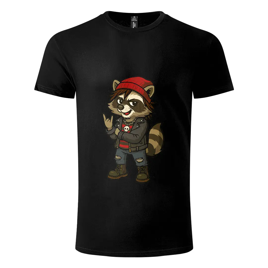 Majica sa štampom (unisex) Rakun