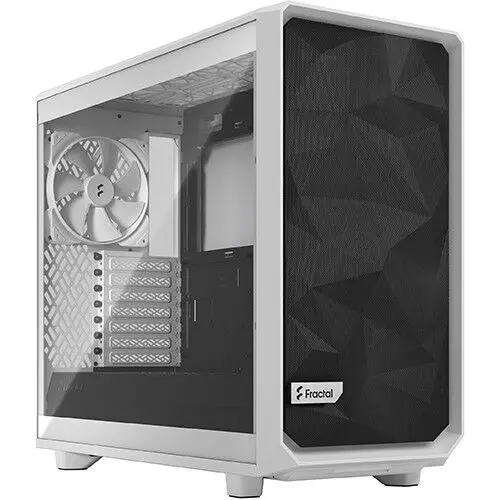 Fractal Design Kućište FD-C-MEL2A-04, Midi Tower, Bez napajanja, Meshify 2 Lite, White TG Clear