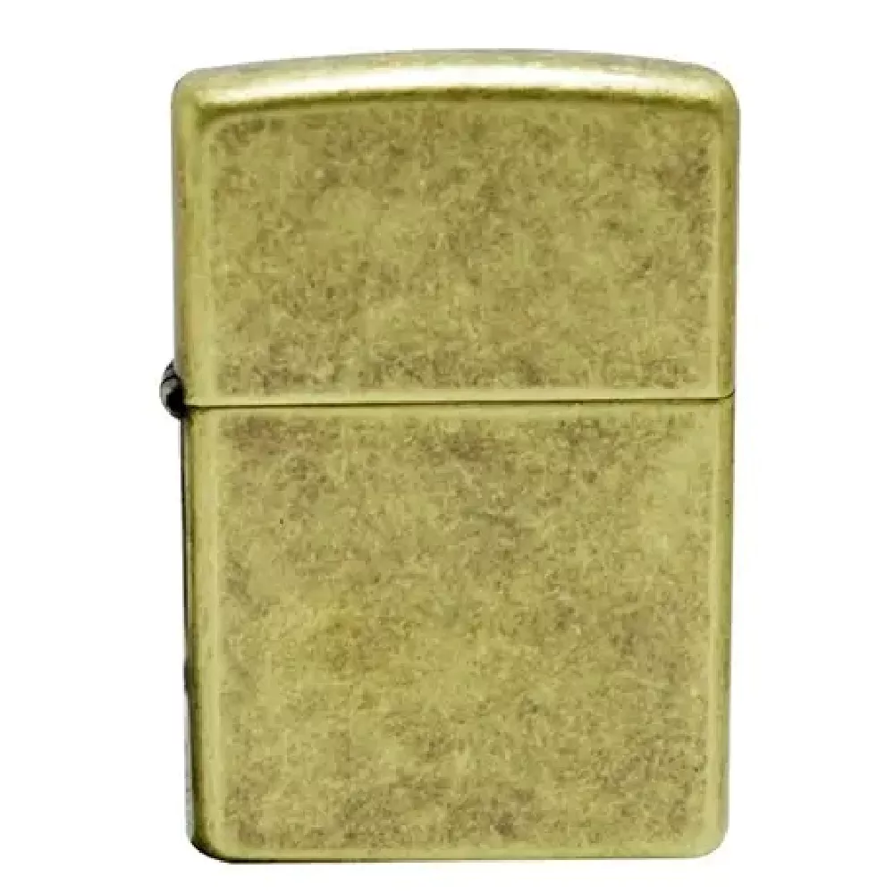 201FB ZIPPO UPALJAC -ANTIQUE BRASS