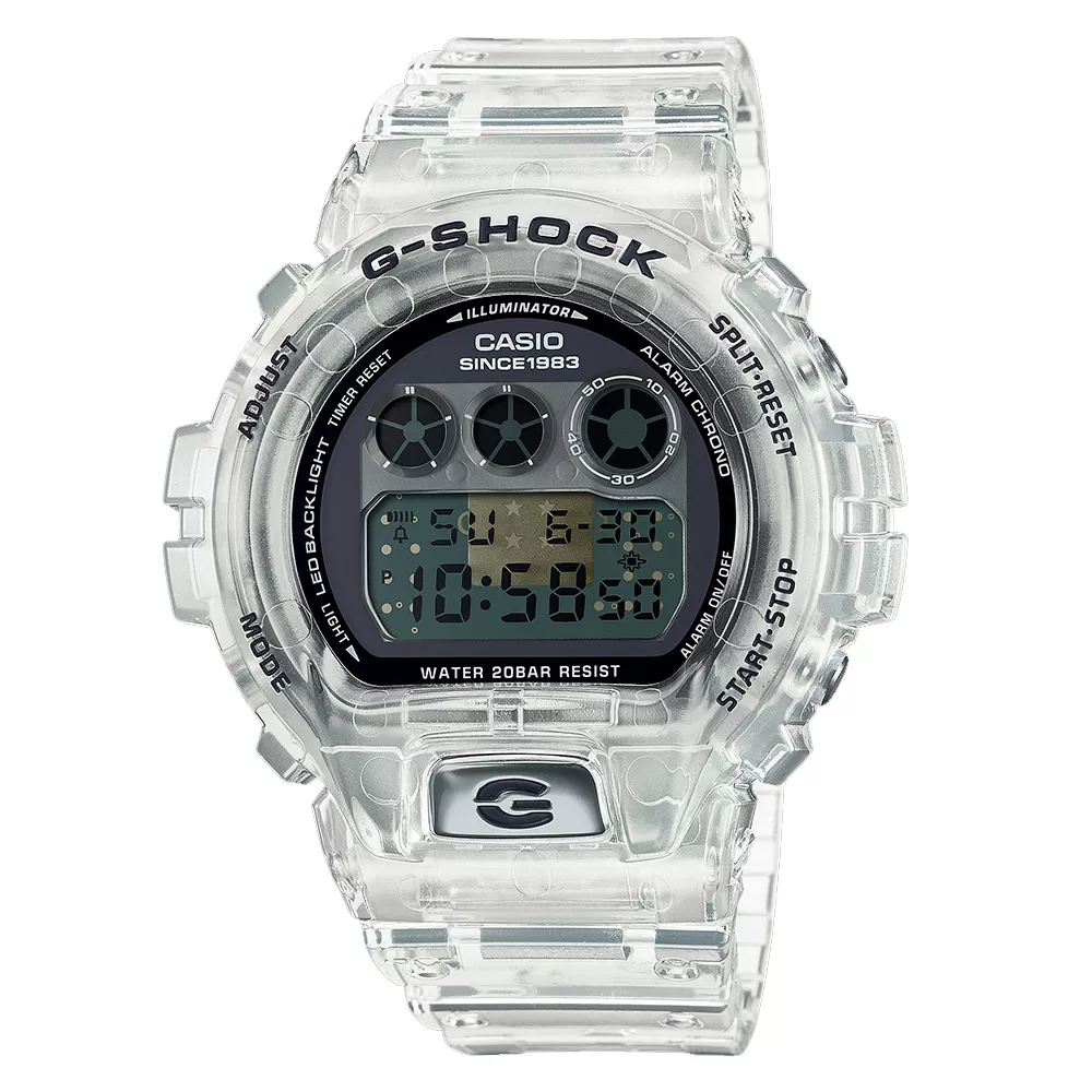 DW-6940RX-7ER CASIO G-Shock 40th Anniversary Clear Remix Limited Edition ženski ručni sat