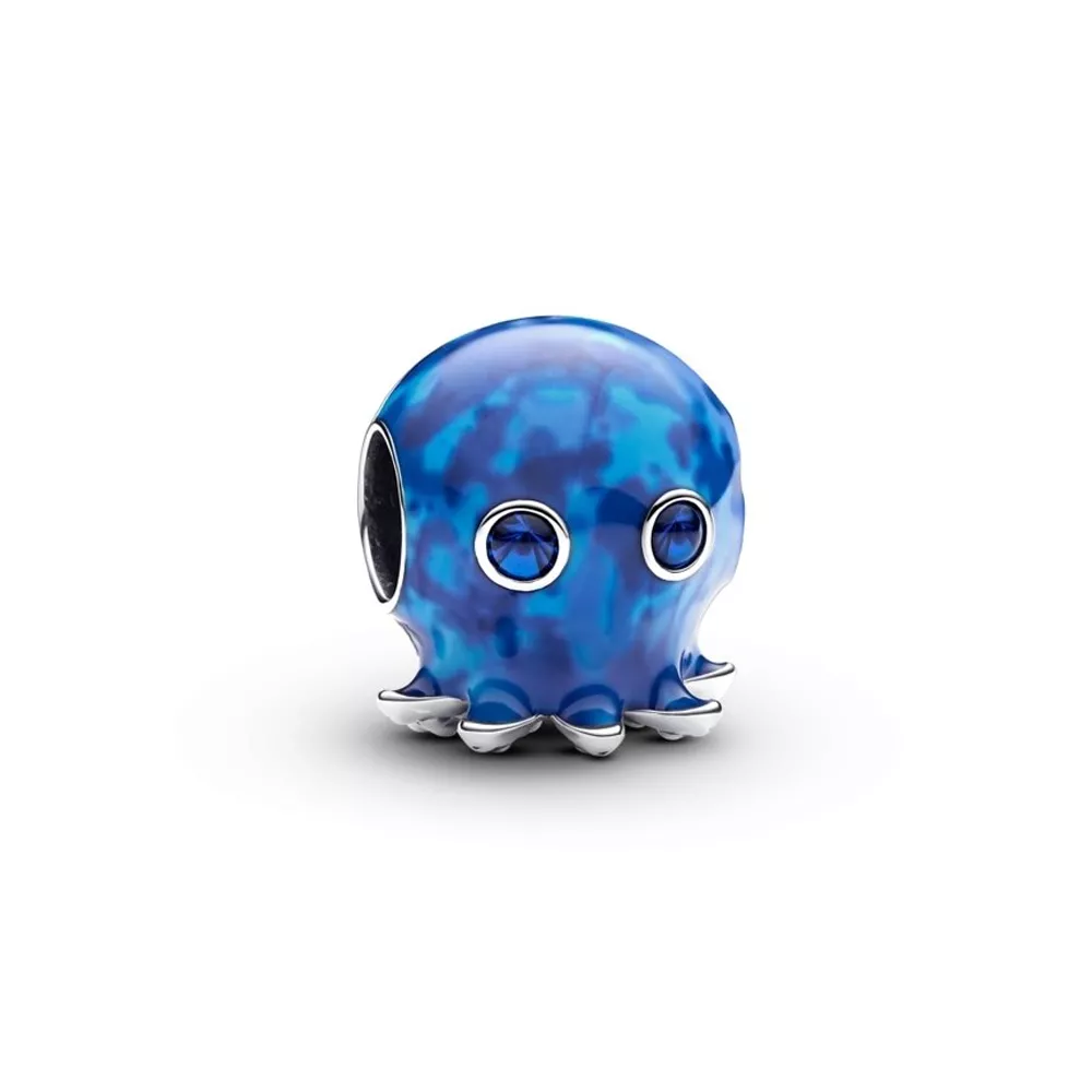 793463C01 PANDORA Ocean Bubbles Octopus privezak