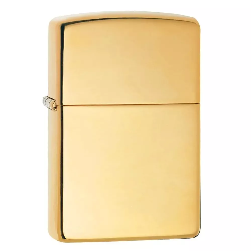 254B ZIPPO Upaljač -Hi Polish Brass Wo/s