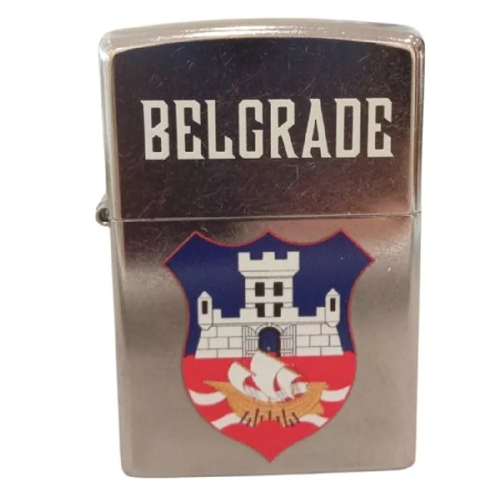 207-082427 ZIPPO Upaljač -Grb Beograd