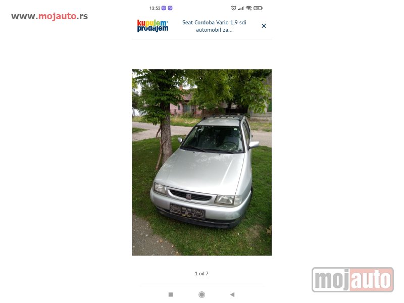 Seat Cordoba Vario 1.9 sdi razni delovi