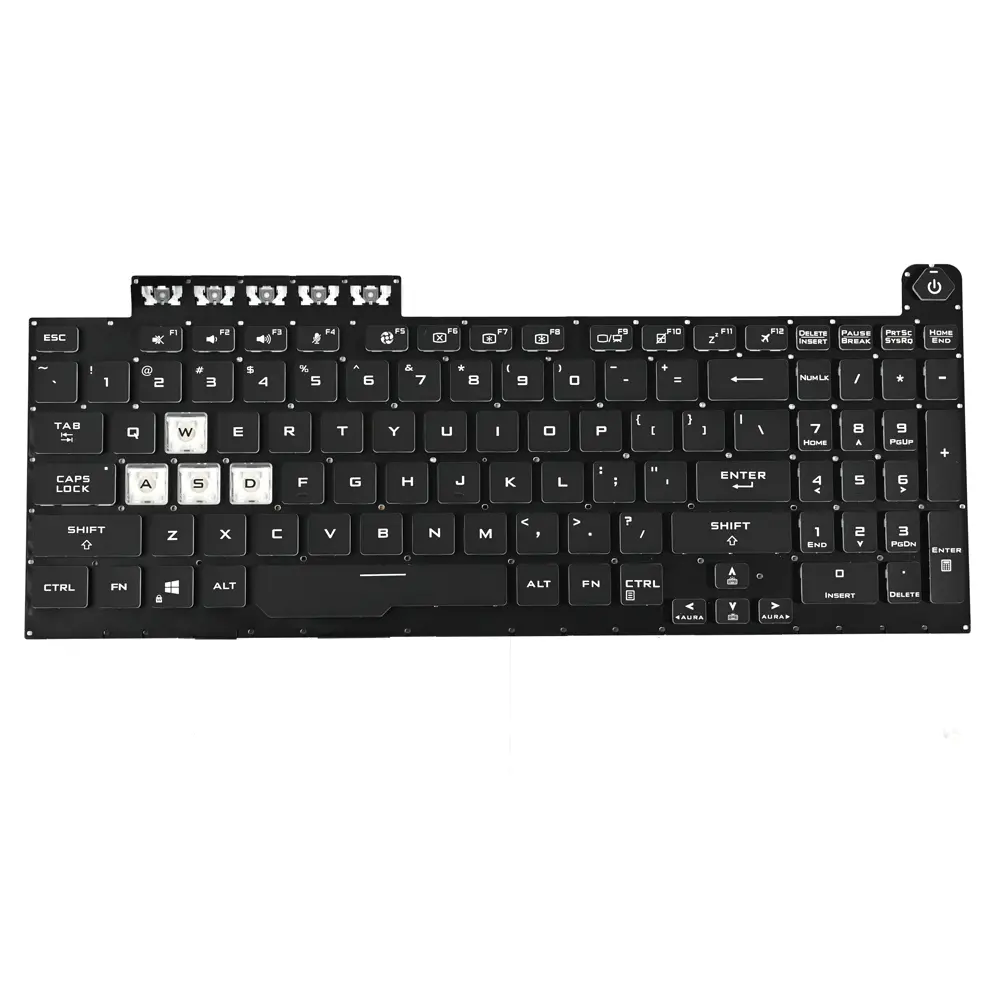 Tastatura za laptop Asus TUF Gaming FX506 FA506 FX706 FA706 veliki enter pozadinsko osvetljenje