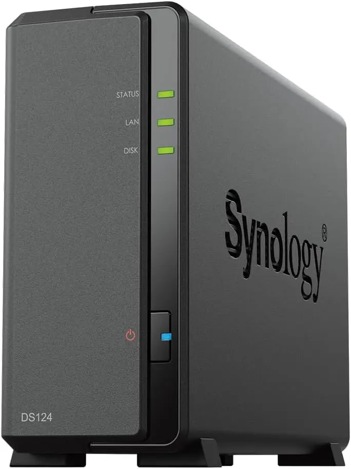 SYNOLOGY NAS uređaj DiskStation DS124 1-Bay 1.7GHz 1GB DDR4 crni