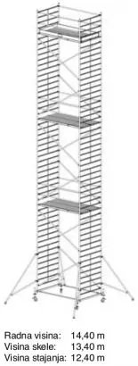 POKRETNA SKELA - IZNAJMLJIVANJE - MODEL 12