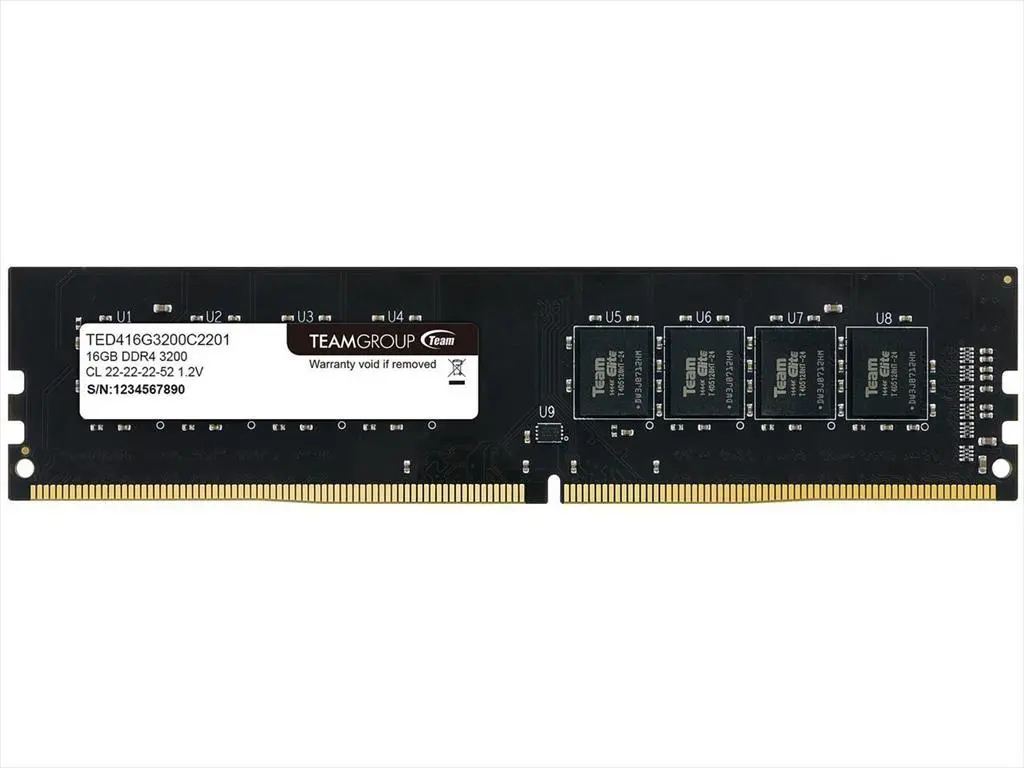 TEAM GROUP RAM memoriјa ddr4 16gb 3200mhz cl22 elite udimm