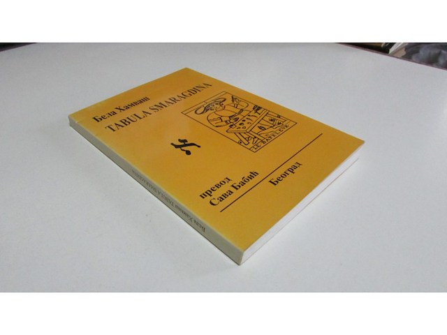TABULA SMARGDINA - Bela Hamvaš