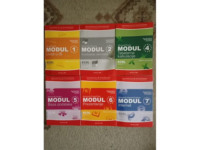 Modul Microsoft komplet od 6 knjiga - Singidunum