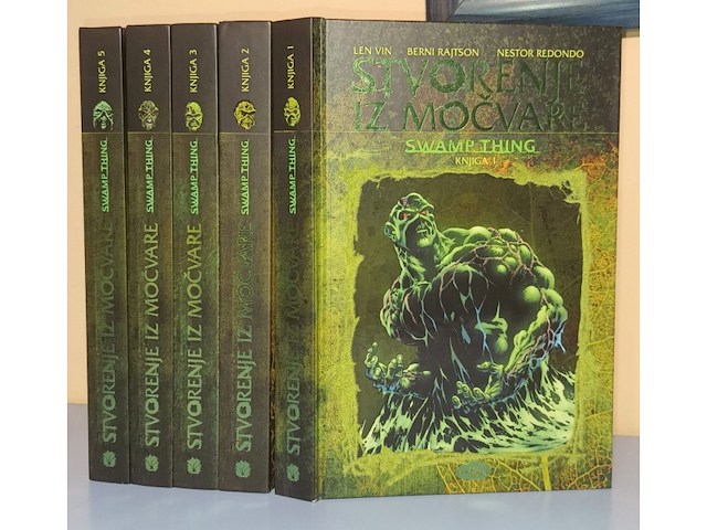 Stvorenje iz močvare 1- 5 komplet Swamp Thing