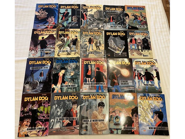 Dylan Dog VČ 20kom Lot