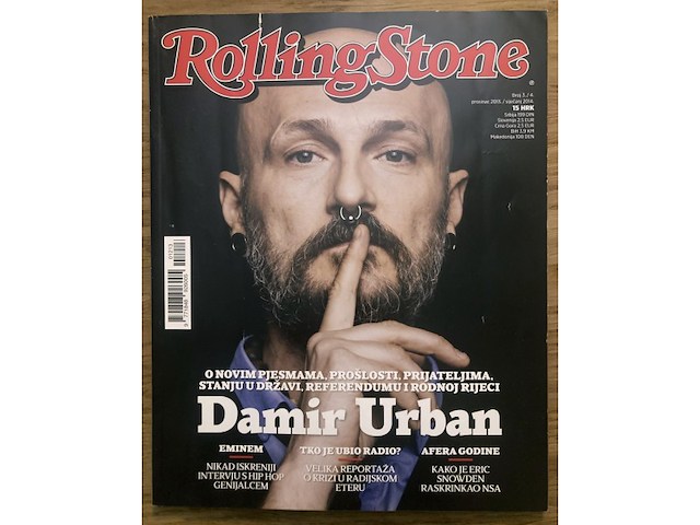Rolling Stone br. 3/4, 2014.
