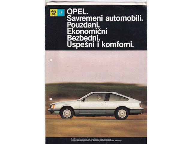 AUTO KATALOG OPEL 1990