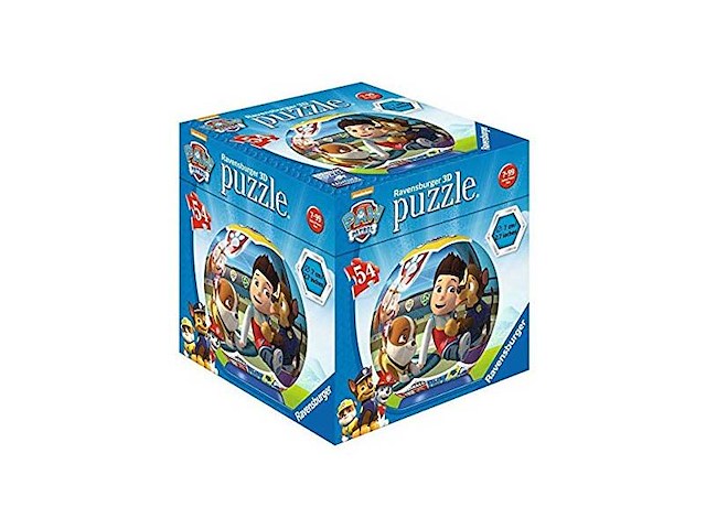 3D Puzle Kugla Paw Patrol - Ravensburger 11917
