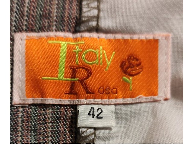 Italijanski Stil i Udobnost - Pantalone `Italy Rosa`