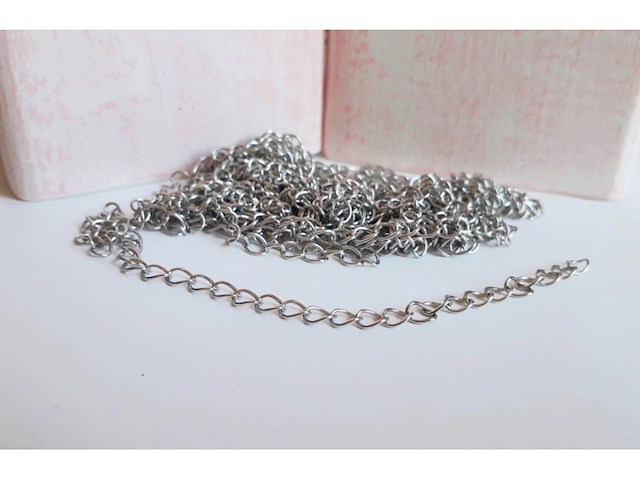 Lanac za produžetke, nerđajući čelik, 4 mm