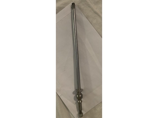 RUČICA MEHANIZMA ZA SALTANJE 28cm HROMIRANA Z-750