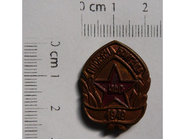 NFS - Narodni front Srbije - posebna brigada 1949