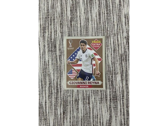 Extra Sticker Qatar Giovanni Reyna Bronze