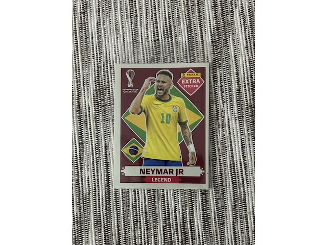 Extra Sticker Qatar Neymar Jr Base