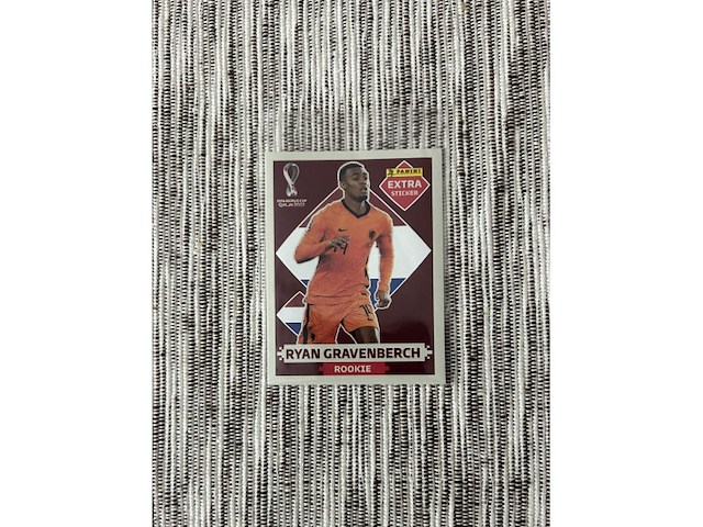 Extra Sticker Qatar Ryan Gravenberch Base