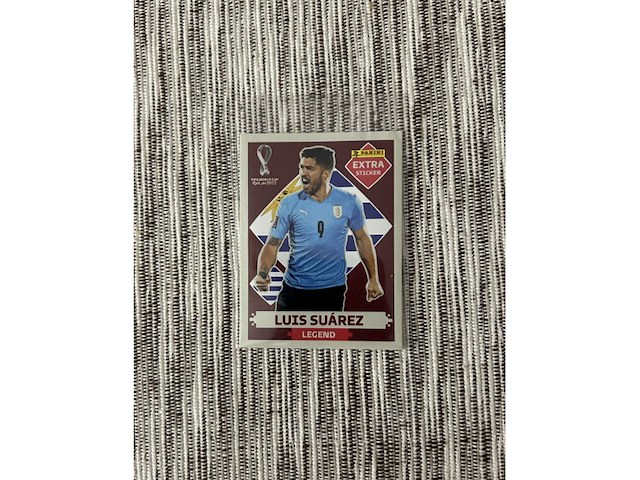 Extra Sticker Qatar Luis Suarez Base