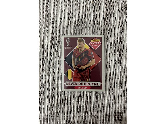 Extra Sticker Qatar Kevin De Bruyne Base