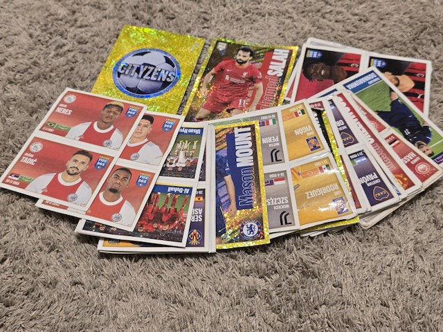 43 sličice Fifa 365 2022 sve sa slika