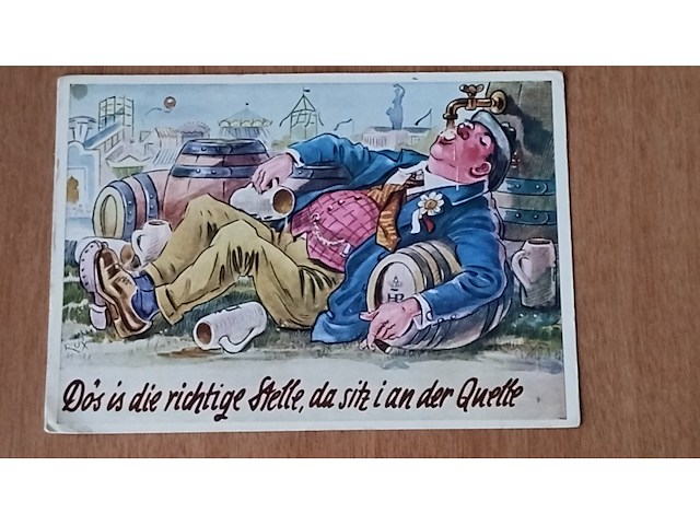 Nemačka - Germany - Pijanac - Krigla - Pivo