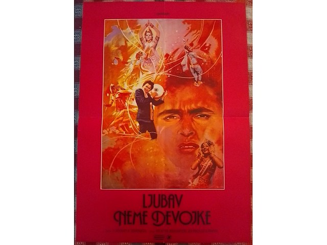 plakat LJUBAV NEME DEVOJKE