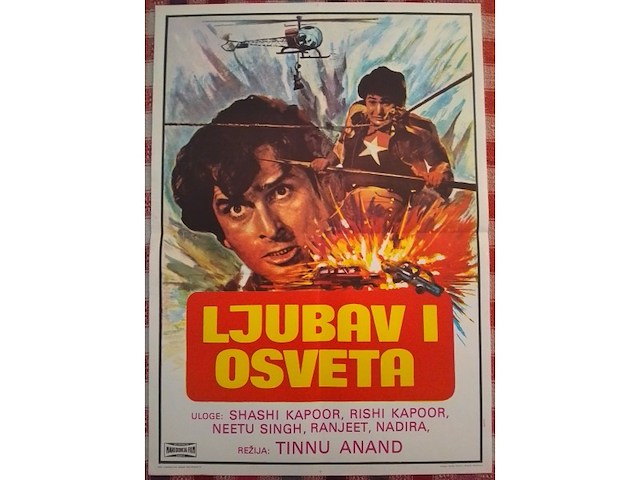 plakat LJUBAV I OSVETA
