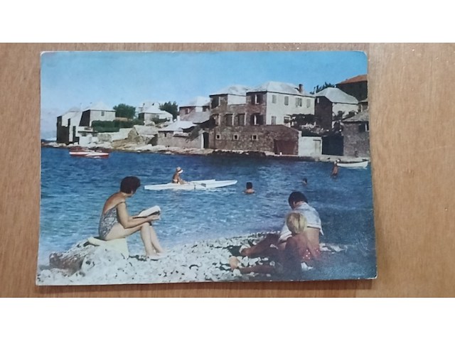 Postira - Otok Brač - Hrvatska - Putovala 1967.g -