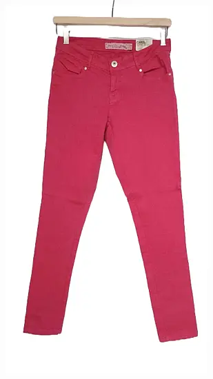 ALCOTT Ženske farmerke 5C1592DO, Super Skinny Fit, Roze