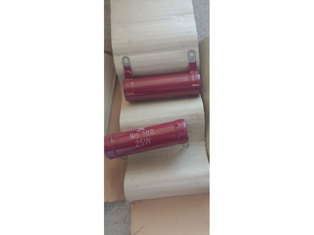 Otpornik 1,6K 25W 5 kom. U kutiji