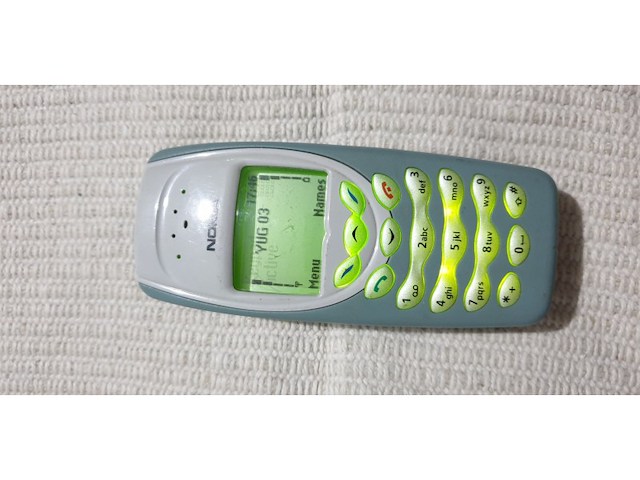 Nokia 3410, br. 74, EXTRA stanje, life timet 16:16 odli